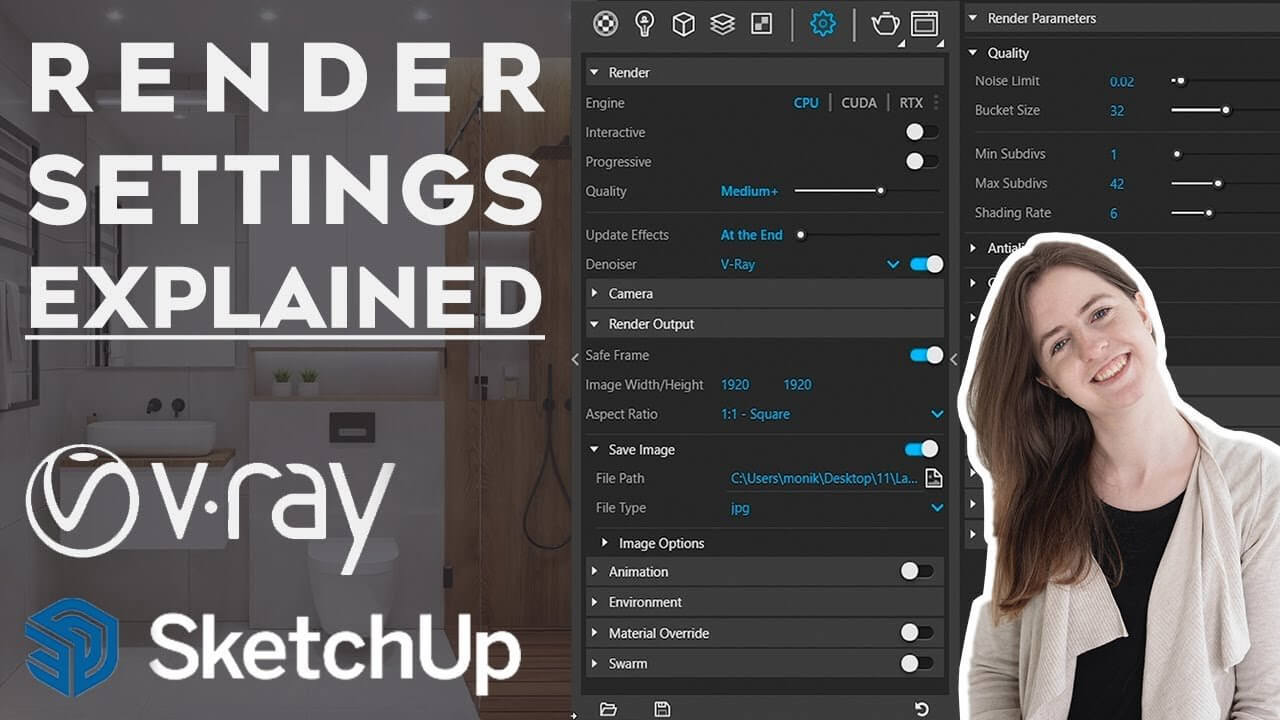 The Best Render Settings Explained. V-Ray for SketchUp - Educk.org