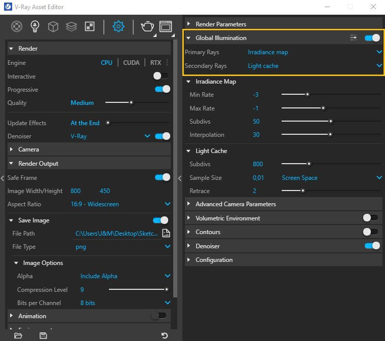 The Best Render Settings Explained. V-Ray for SketchUp - Educk.org