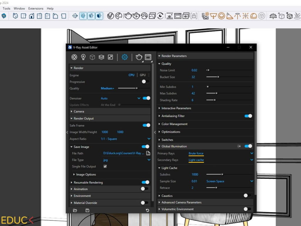 The Best Render Settings for V-Ray 7 Explained - Educk.org