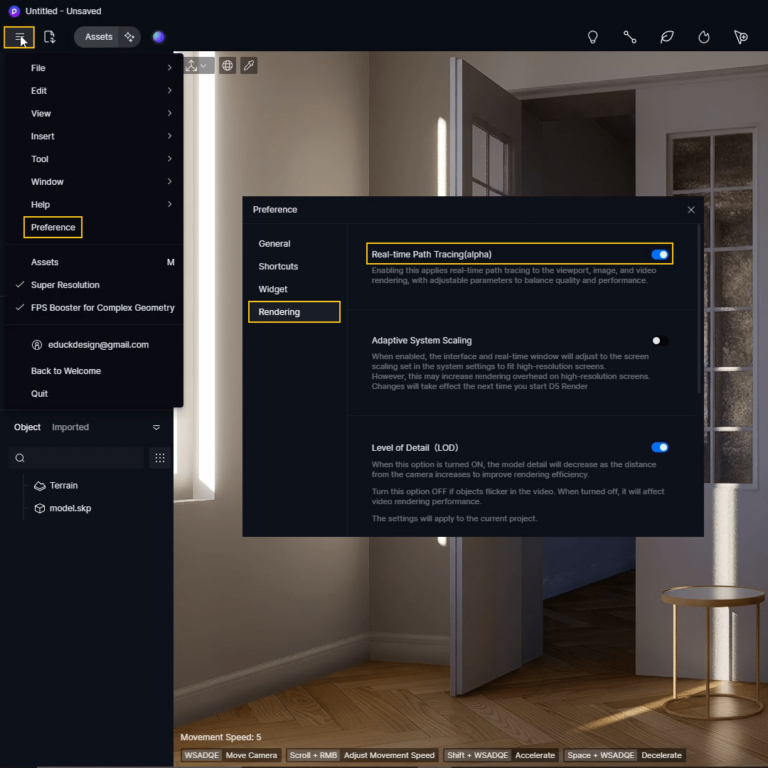 Interior Visualization in 15 Minutes with D5 Render - Educk.org