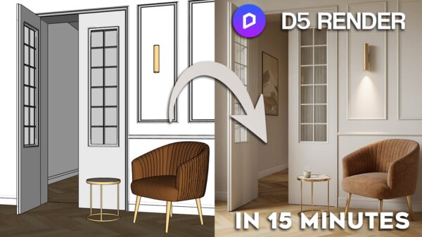 Interior Visualization in 15 Minutes with D5 Render - Educk.org
