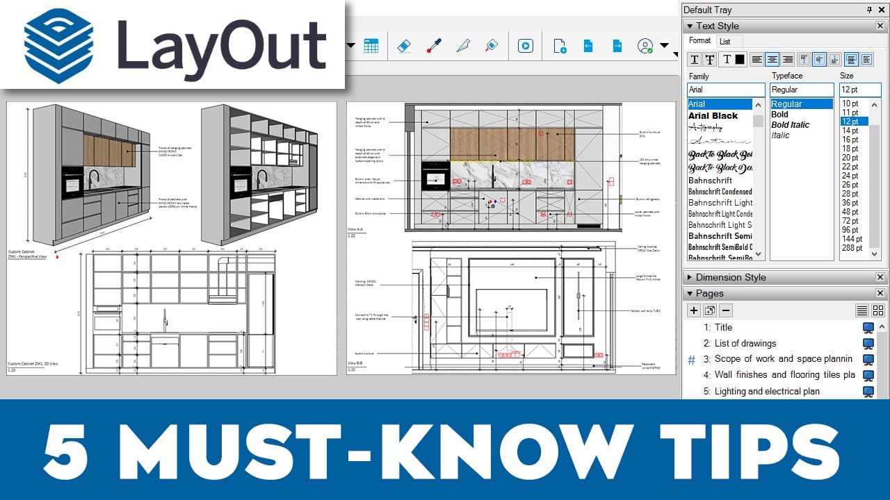 5 Tips for Better Documentation in SketchUp Layout - Educk.org